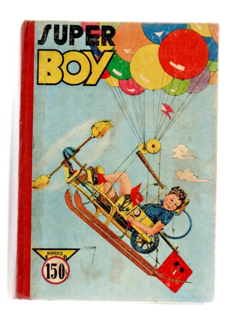 SUPER BOY COLLECTION relié n°1 (1 à 6). Editions IMPERIA. TBE (PF43 ...