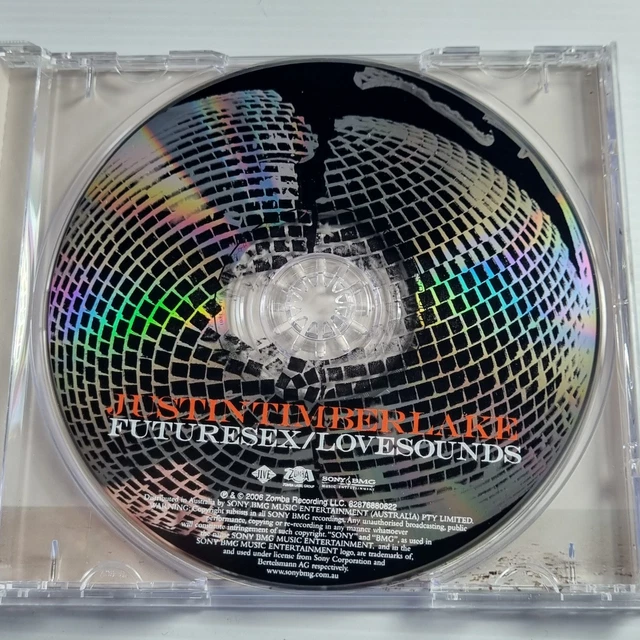 JUSTIN TIMBERLAKE - FutureSex/LoveSounds (CD, 2006) Pop $4.50 - PicClick AU