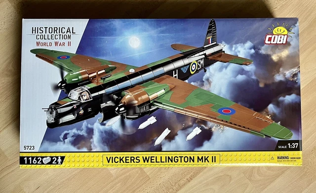 COBI 5723 VICKERS WELLINGTON MK 2 1162 Teile WWII Flugzeug Bomber EUR ...