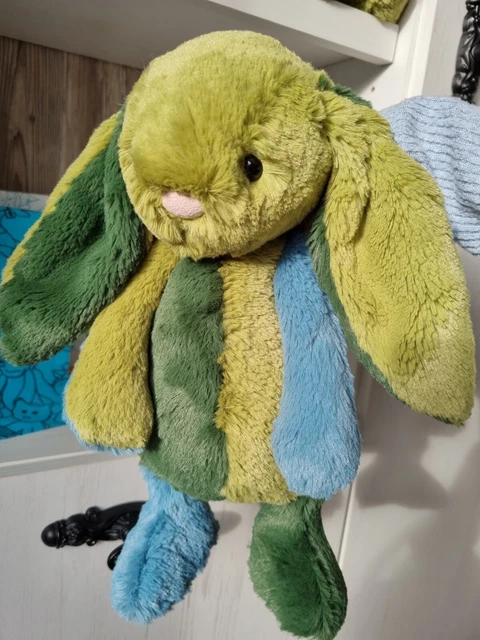 JELLYCAT BASHFUL BASIL patchwork bunny! New With Tags ! With Jellycat ...