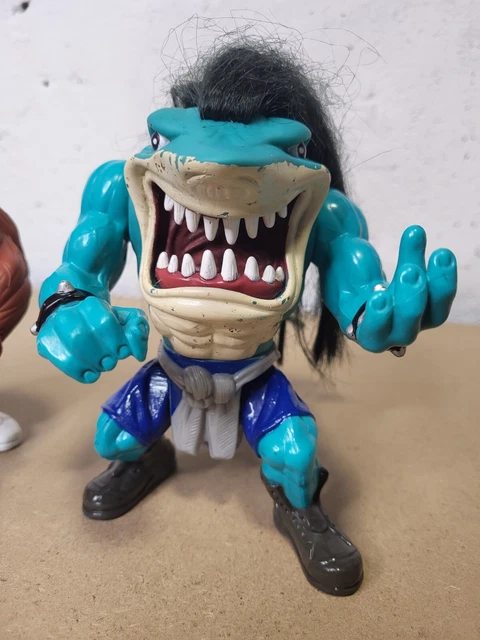 MODELLINO STREET SHARKS Slugger Slammu retrò 1995 + pacchetto Rox The ...