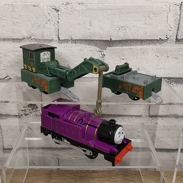 TRACKMASTER RYAN AND Jerome Train And Breakdown Crane Motorized Thomas ...
