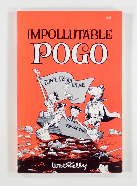1970 WALT KELLY IMPOLLUTABILE POGO classic political cartoons 3rd ...