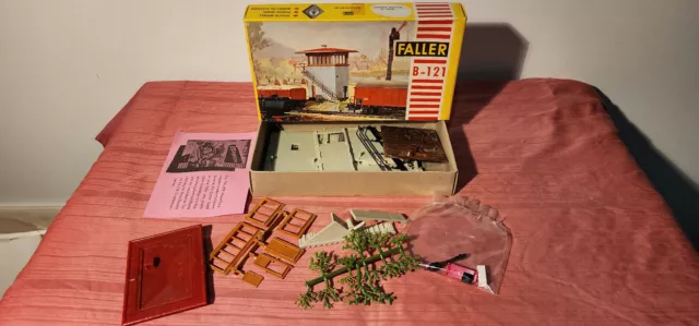FALLER B-121 HO scale SIGNAL BOX Model Railway Building Kit - unmade ...