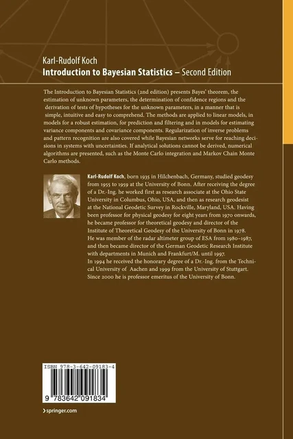 KARL-RUDOLF KOCH | Introduction to Bayesian Statistics | Taschenbuch ...