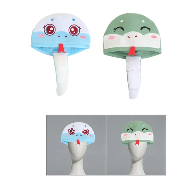 SNAKE HEADGEAR HEADDRESS for Men Women Lovely Soft Fancy Dress Party ...