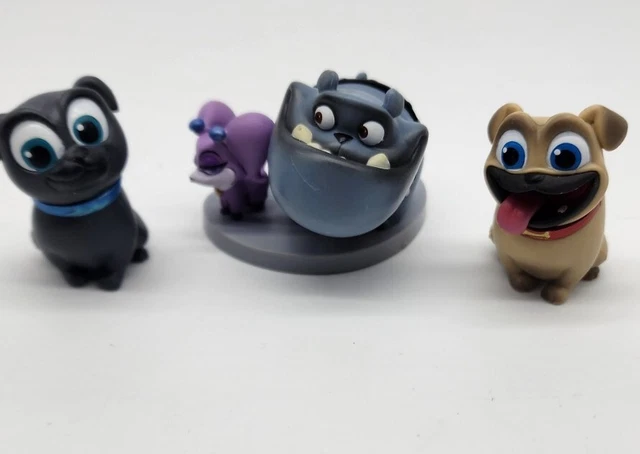 DISNEY JUNIOR PUPPY Dog Pals Cupcake Rufus Bingo Rolly Figure Cake ...