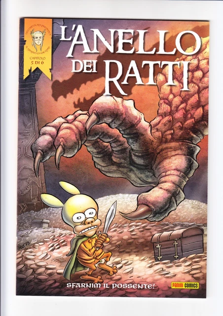 RAT-MAN RATMAN LEO ortolani anello dei ratti 5 esaurito mai letto raro ...