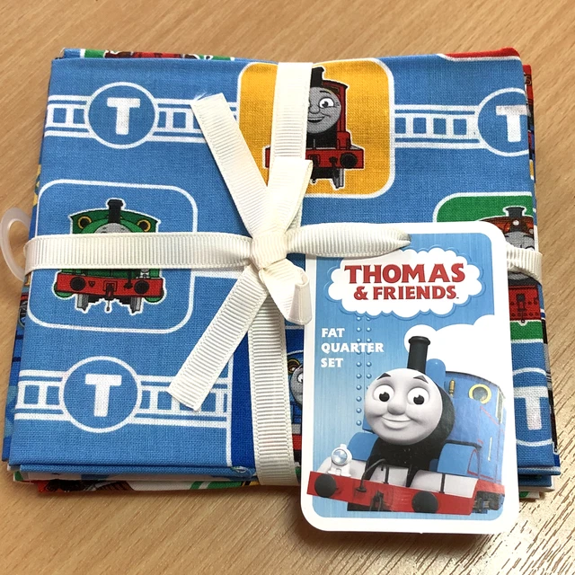 THOMAS THE TANK Engine, Thomas & Friends Fat Quarters - 4pc £9.00 ...