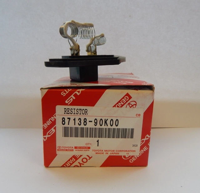 *NEW* GENUINE TOYOTA Land Cruiser Heater Blower Resistor 87138-90K00 £ ...