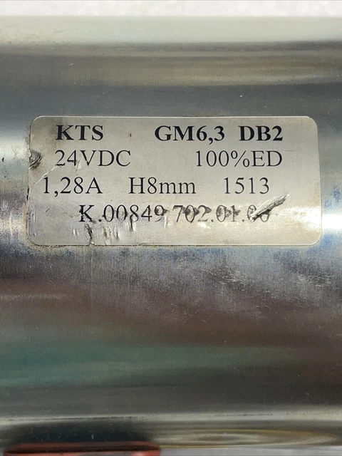 ACTIONNEUR LINÉAIRE KTS GM6,3 DB2_24 VDC_8 mm course_MULTIPLE EN STOCK ... ACTIONNEUR LINÉAIRE KTS GM6,3 DB2_24 VDC_8 mm course_MULTIPLE EN STOCK ...