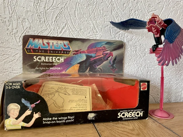 MOTU - MAITRES De L’univers - MATTEL 1982/ Screech Box / MASTERS OF THE ...