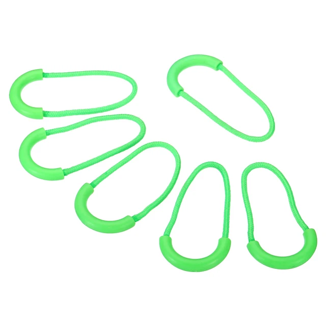 ZIPPER PULLS REPLACEMENT 15pcs Extension Cord Handle Plastic U-Shape ...