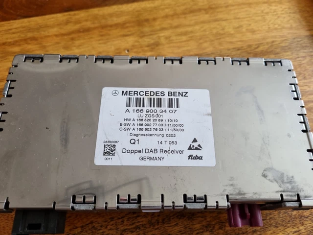 MERCEDES W212 RADIO Dab Receiver Control Module A1669003407 E Class ...