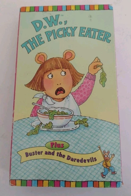 D.W. THE PICKY Eater Vhs Video Plus Buster And The Daredevils $12.00 ...
