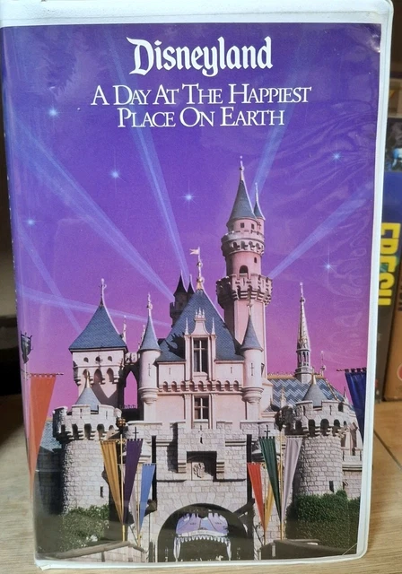 DISNEYLAND : A Day At The Happiest Place On Earth VHS VIDEO TAPE (Walt ...