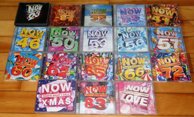 18 DIFFERENT NOW Thats What I Call Music Cd Bundle £49.97 - PicClick UK