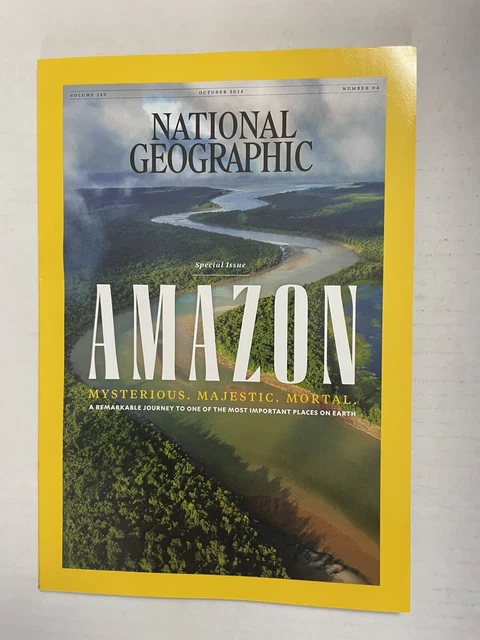 NATIONAL GEOGRAPHIC MAGAZINE Special October 2024 Special Issue AMAZON ...