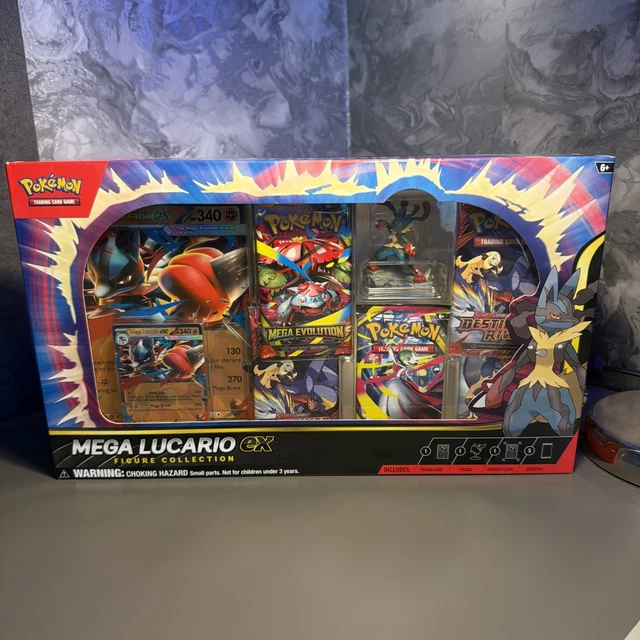 POKEMON TCG: MEGA Lucario ex Figure Collection - Sealed £44.38 ...