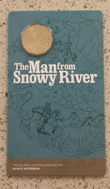 2020 BANJO PATERSON The Man From Snowy River $1.00 Ram Uncirculated ...