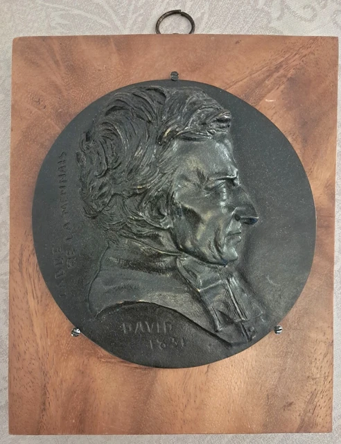MÉDAILLON BRONZE DAVID d'Angers - Félicité de La Mennais ----- EUR 350 ...