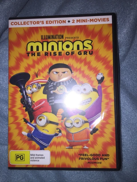 MINIONS - THE RISE OF GRU DVD Illumination Despicable Me with bonus ...