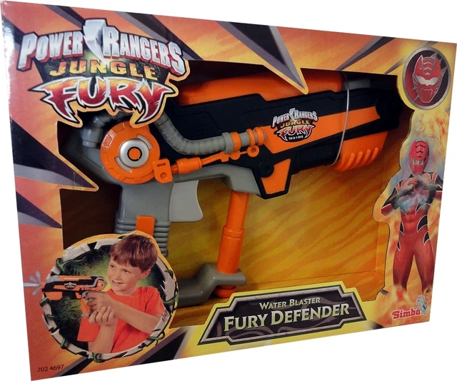 SIMBA POWER RANGERS Jungle Fury Water Blaster Fury Defender Summer Fun ...
