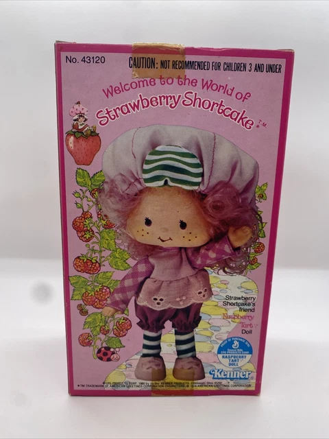 STRAWBERRY SHORTCAKE RASPBERRY Tart Doll in Box - No. 43120 (1980) NRFB ...