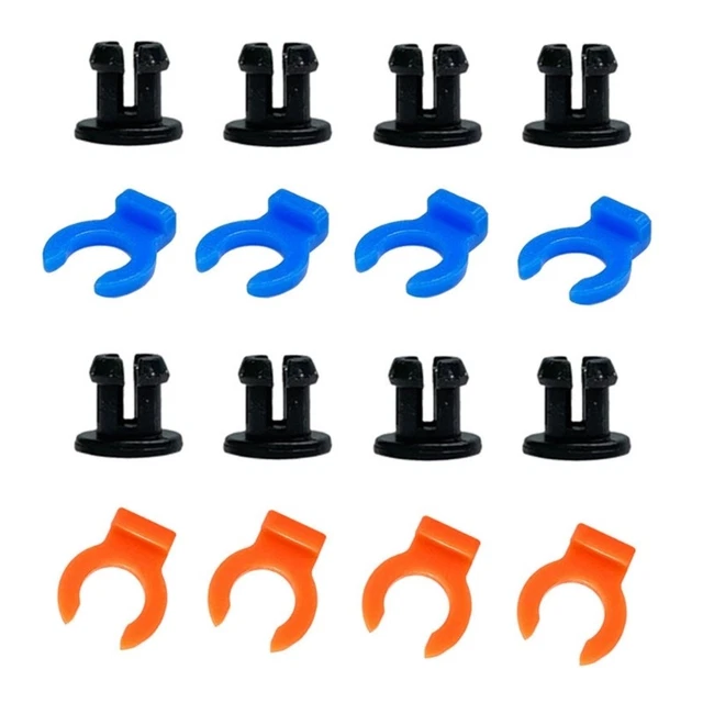 PTFE BOWDEN TUBE Fasteners 4mm Pneumatic Couplings Clip for 3D Printing ...