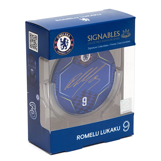 SIGNABLES SIGNATURE SERIES (Facsimile Signed) Soccer with Player Info ...
