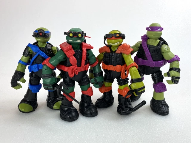 STEALTH RAPH LEO Donnie Mikey TMNT Ninja Turtles Figure Lot Set ...