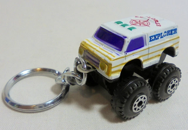 MICRO ROADER 4X4 POWER MACHINES DIE-CAST CARS GREAT DETAILS KEY-CHAIN ...