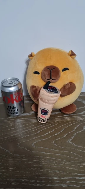 SNACKLES SPENCER THE Capybara Kung Fu Bubble Tea Zuru Plush Toy soft ...