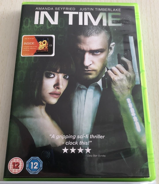 IN TIME DVD (2012) Olivia Wilde,Justin Timberlake ,(DIR)Niccol,Cert 12 ...