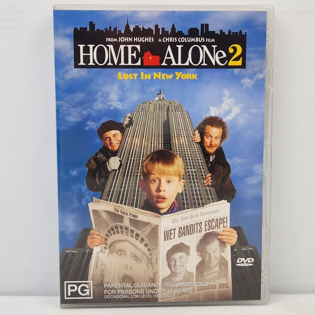 HOME ALONE 2: Lost in New York DVD Movie 1992 Macaulay Culkin Family ...
