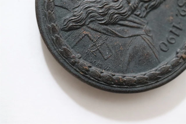 🧭 🇩🇪 GERMANY WEIMAR PORCELAIN 1923 WAIBLINGEN 100 PFENNIG 39mm B62 #55 ...