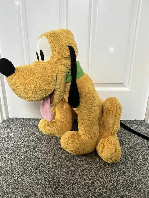 DISNEY STORE PLUTO 18” 46cm Large Soft Plush Dog Toy Genuine Stamped Original £17.99 - PicClick UK