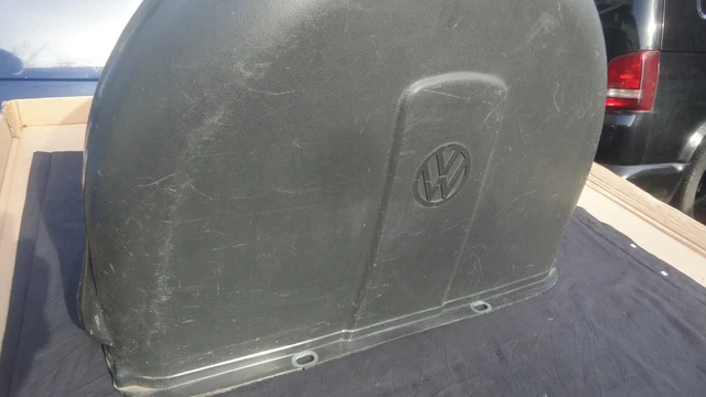 VW TRANSPORTER T2 Bay Window Spare Wheel Cover Devon Interior Rear ...