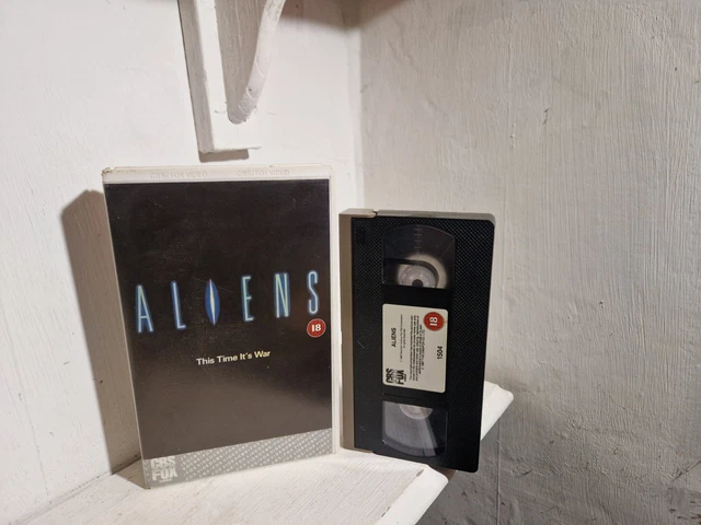 ALIENS - 1986 1987 cbs/fox big box rental UK VHS video cassette £46.46 ...