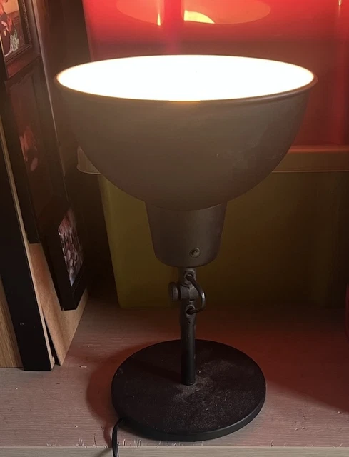 IKEA SKURUP 17778 Table Uplighter Lamp -Matt Black Metal Light Lamp ...