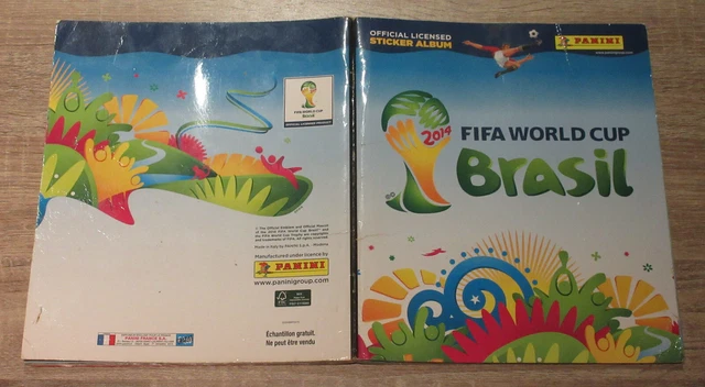 ALBUM STICKER PANINI World Cup Brasil 2014 Coupe Du Monde Foot Complet ...