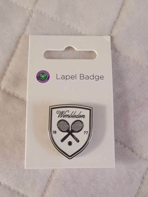 🎾🇬🇧📌NEW WIMBLEDON /TENNIS 2025 Lapel Badge/Pin (In Store Only) £26.71 ...
