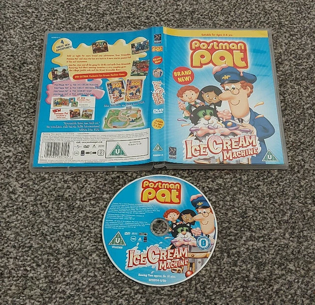 POSTMAN PAT: POSTMAN Pat And The Ice Cream Machine [DVD] [1981] £2.67 ...