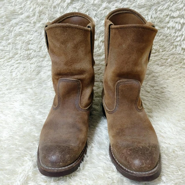 RED WING PECOS Boots 8188 SizeUS:7 Hawthorne Mule Skinner Roughout ...