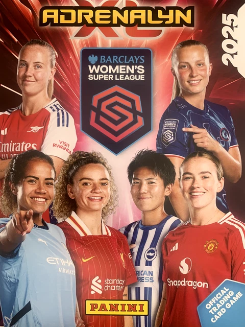 PANINI WSL WOMENS Super League 2025 Adrenalyn XL Team cards #10 to 225 ...