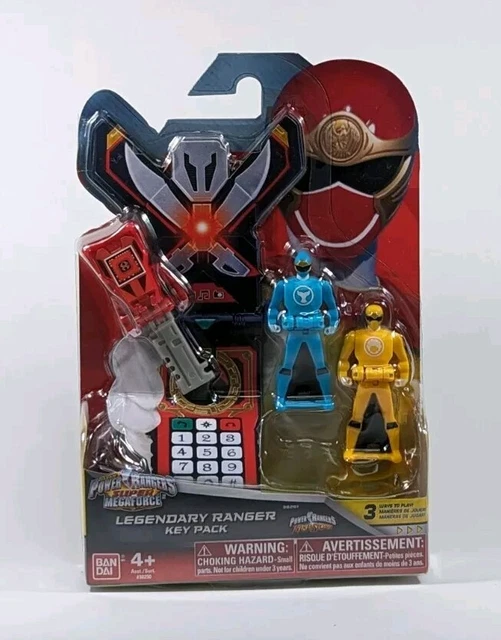 POWER RANGERS SUPER Megaforce Legendary Ranger Key Pack Ninja Storm £79 ...