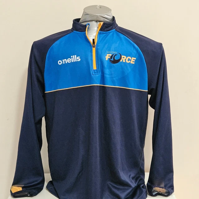 WESTERN FORCE RUGBY long sleeve training shirt - Mens 2XL $25.00 ...