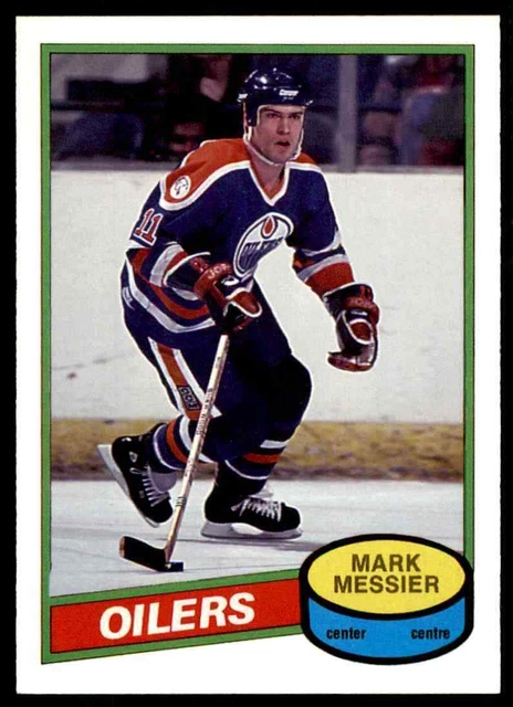1992-93 O-PEE-CHEE (NOUVELLE Photo Année Recrue) Mark Messier Edmonton ...