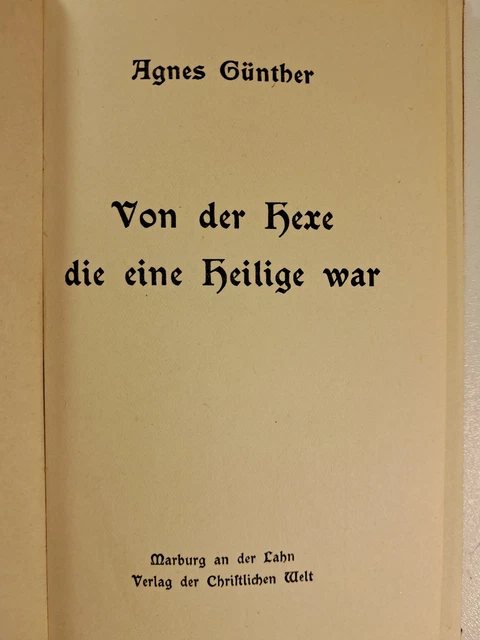 AGNES GÜNTHER SORCIÈRE Sainte Roman Aventure Allemand EUR 3,95 ...