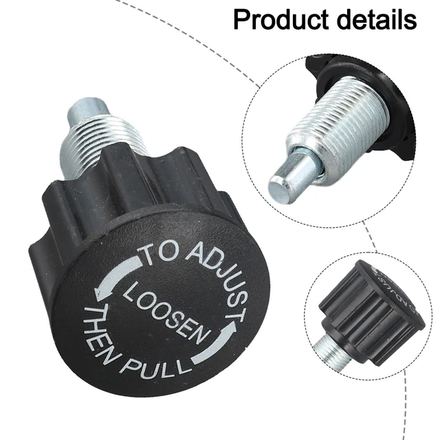 REPLACEMENT SPRING BUTTON Pull Pin for Fitness Machines with 65mm ...